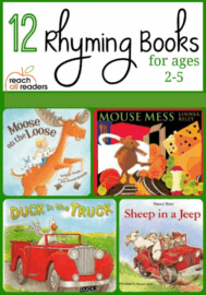 Rhyming Books for Toddlers & Preschoolers - The Measured Mom