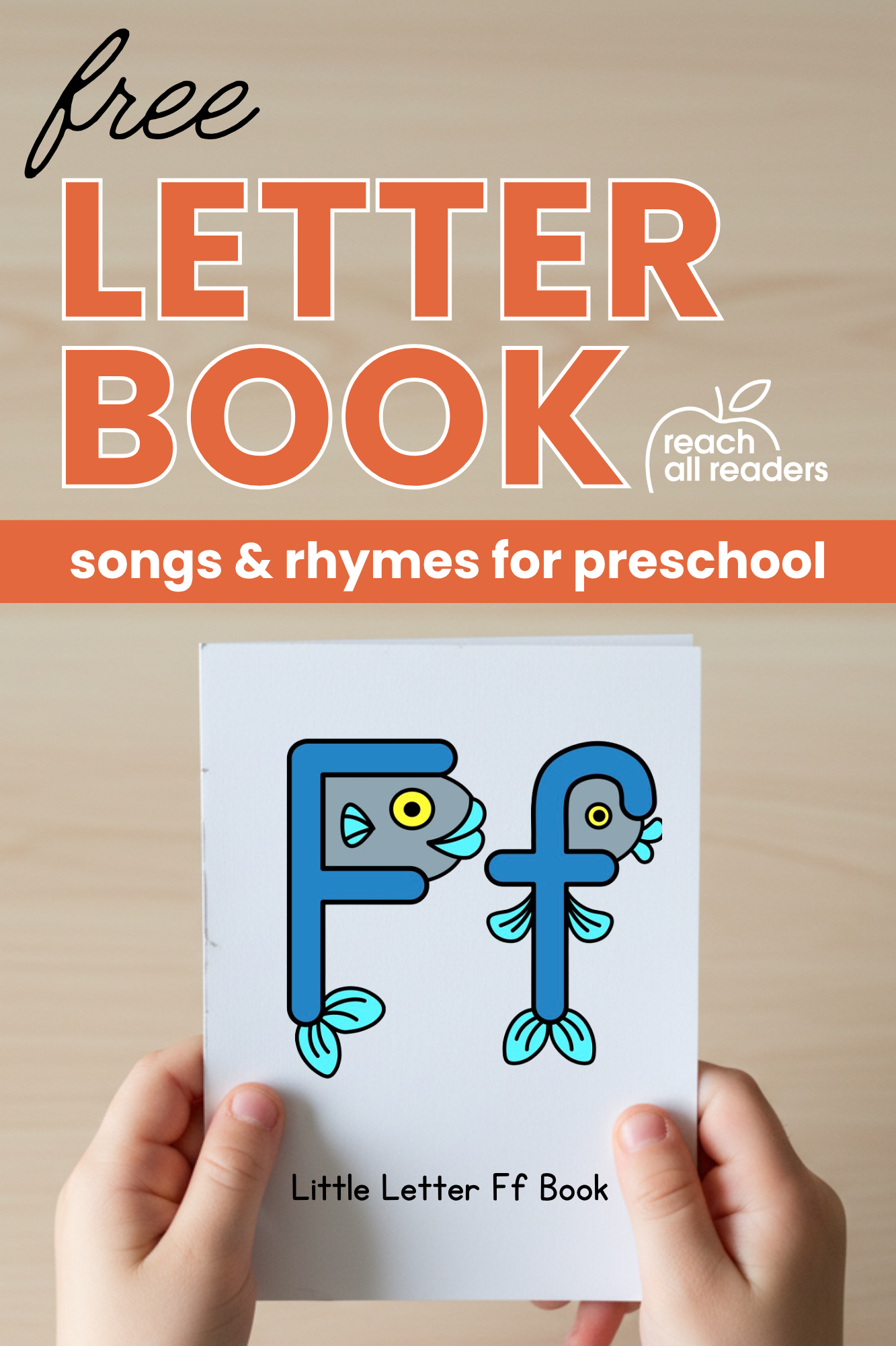 Letter F minibook: Rhymes & Songs