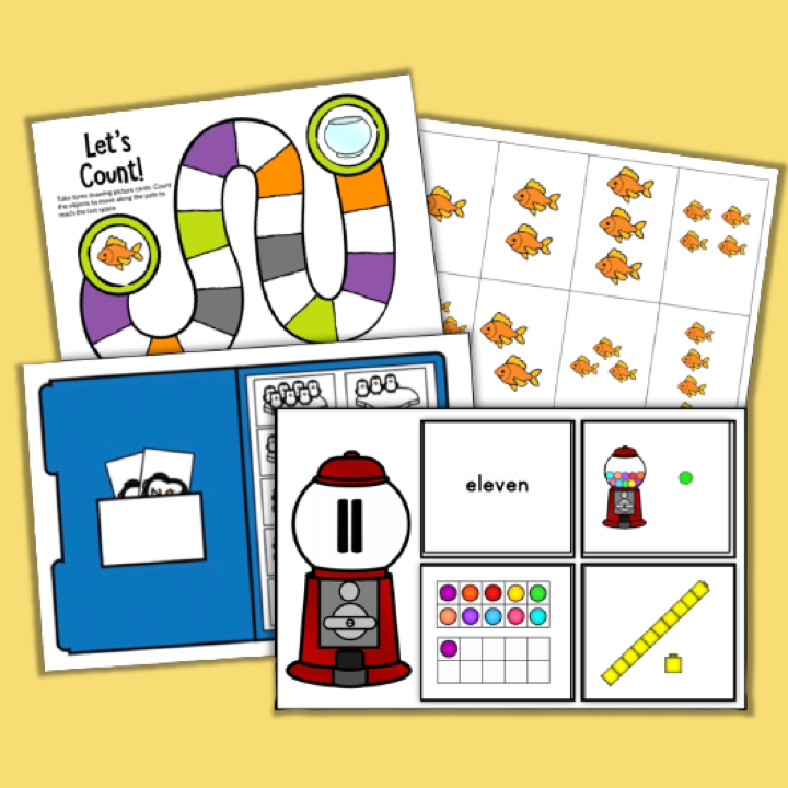 Dump truck counting mat - Reach All Readers