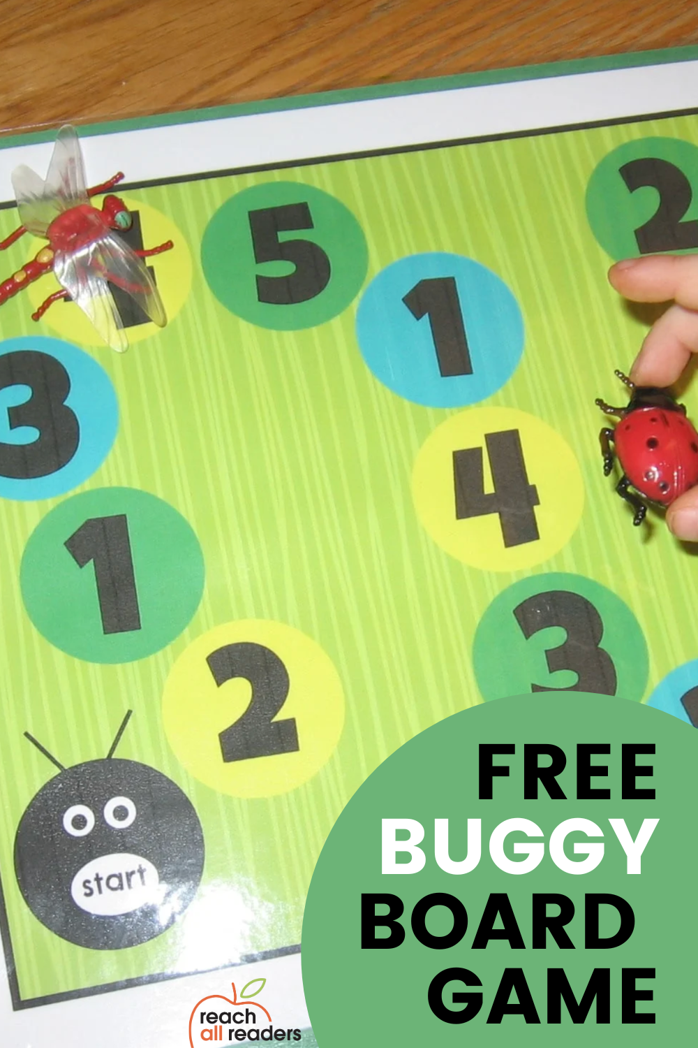 Numbers game for #1-5 - Reach All Readers