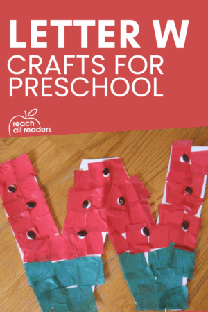 Letter W crafts - The Measured Mom