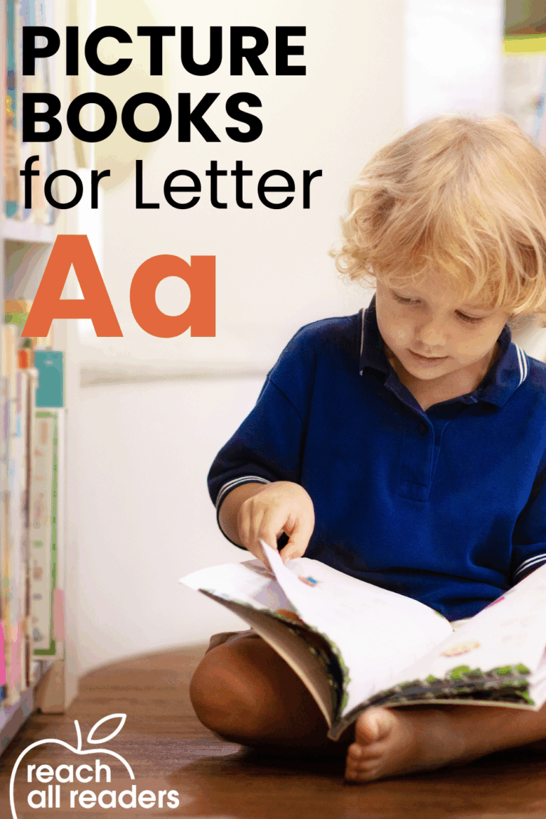 Books for Letter A - Reach All Readers