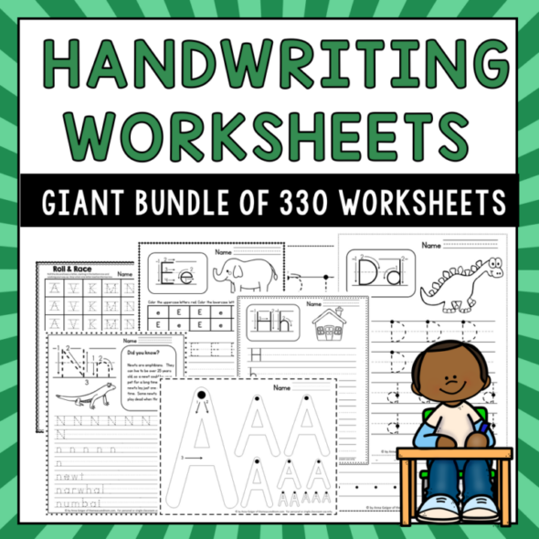 Number handwriting pages - Reach All Readers
