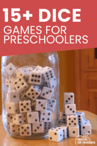 Dice games for preschoolers - Reach All Readers