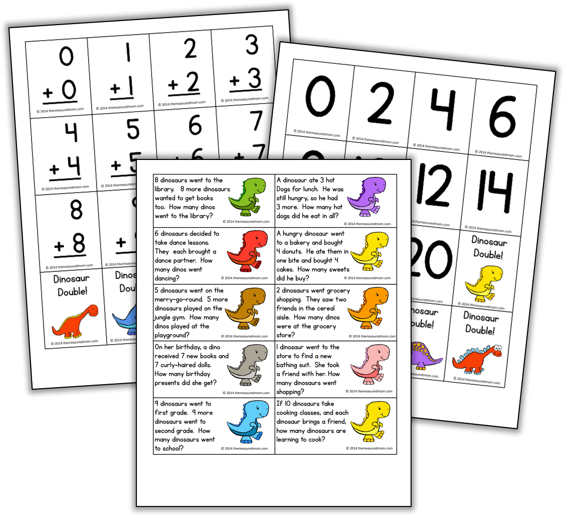 Doubles facts addition game - Reach All Readers