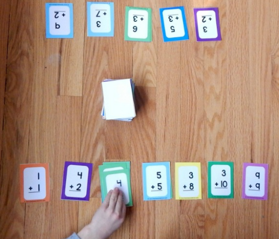 Flashcard math facts game - Reach All Readers