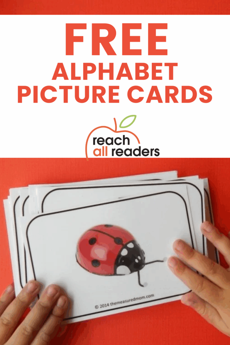 Alphabet picture cards - Reach All Readers