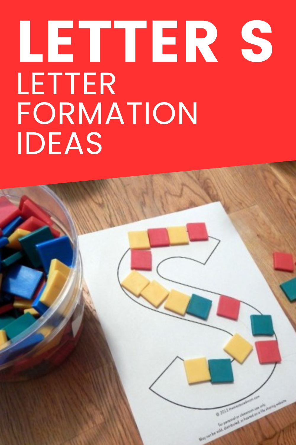 Making Letter S - Reach All Readers