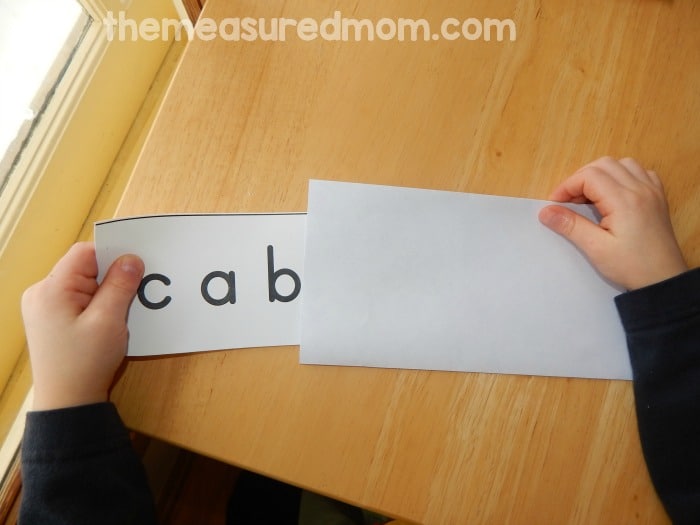 Short a word slider cards - Reach All Readers