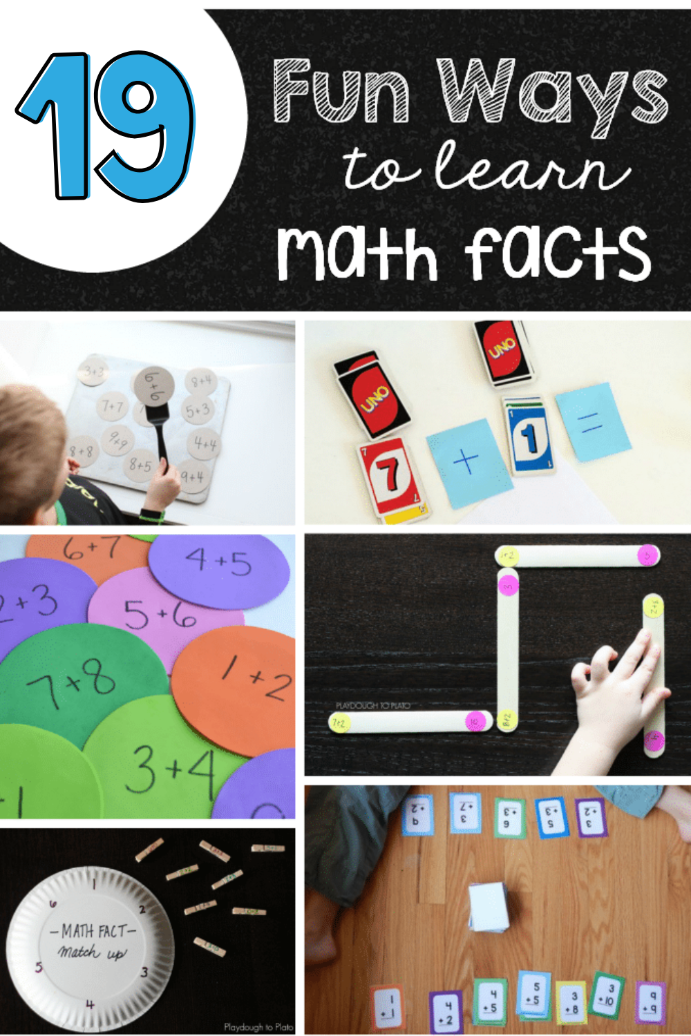 19 fun ways to learn math facts - Reach All Readers
