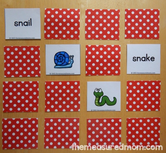 Long a memory game - Reach All Readers