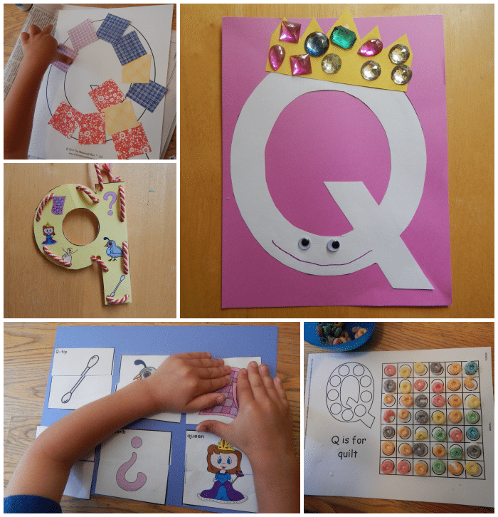 Letter Q activities for preschool - Reach All Readers