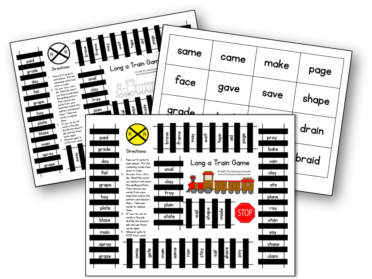 Long a spelling game: a-e, ai, ay - Reach All Readers
