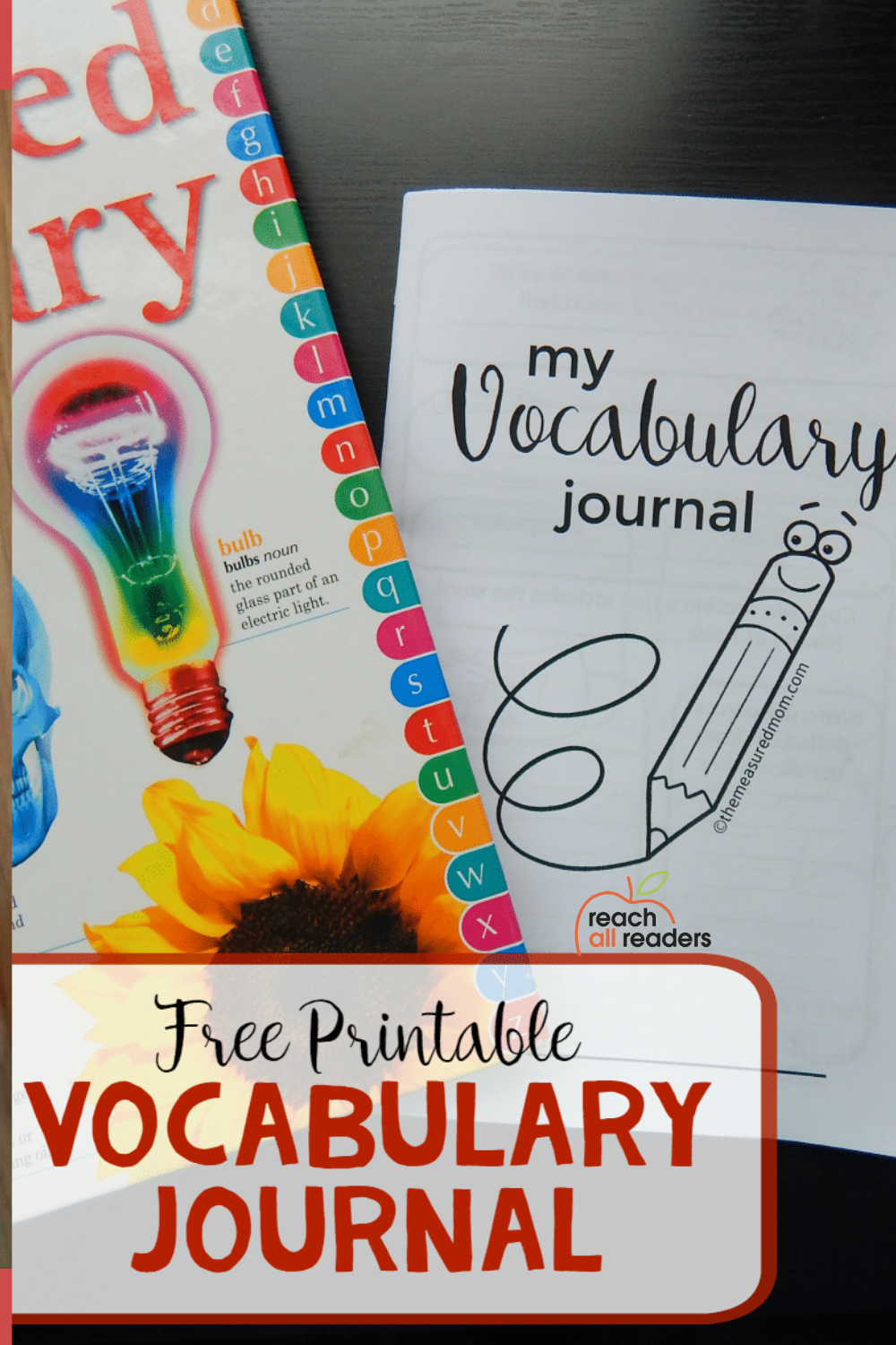 Vocabulary journal - Reach All Readers