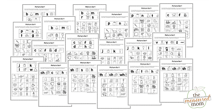 Beginning sound picture sorts - Reach All Readers