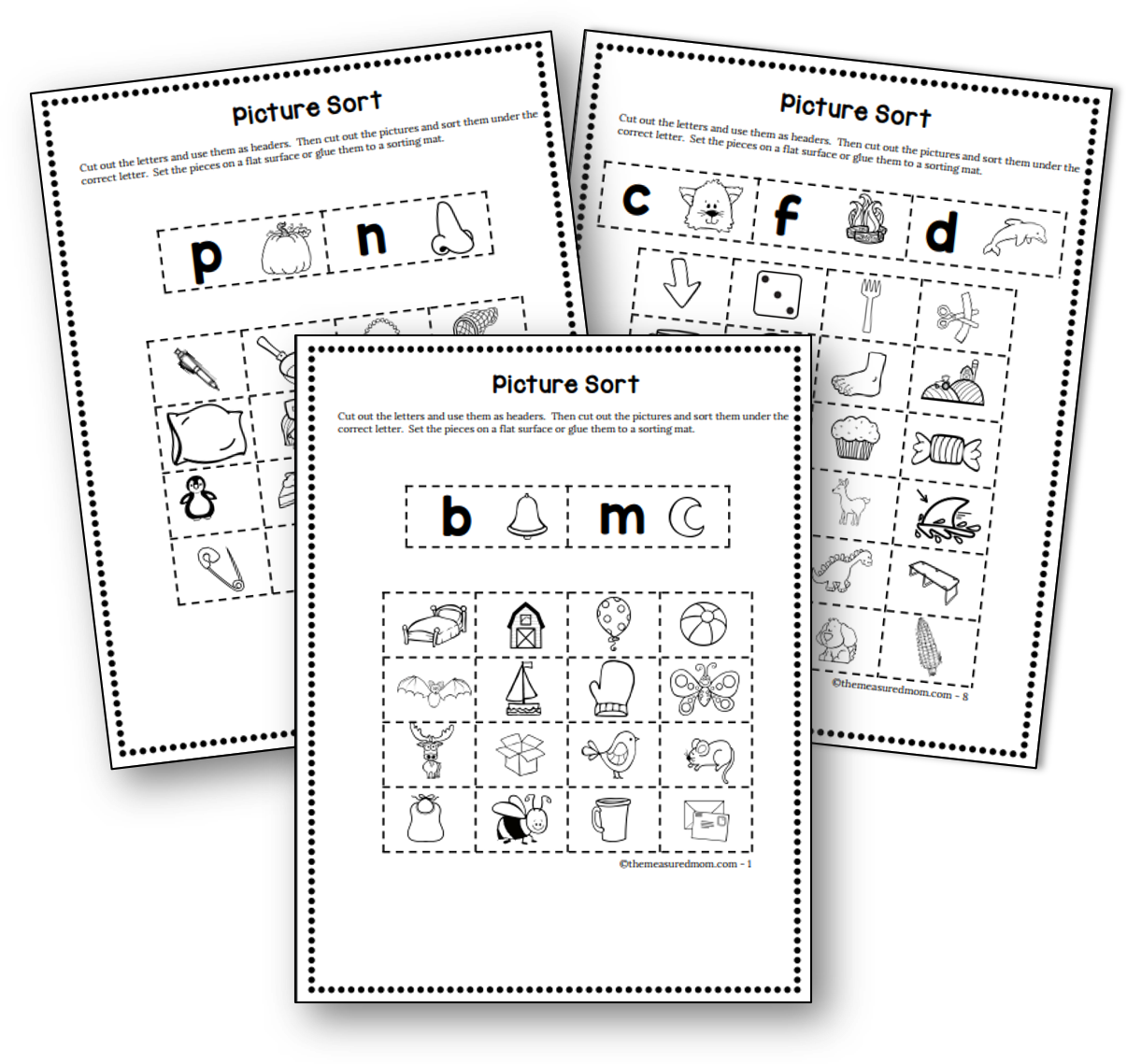 Beginning sound picture sorts - Reach All Readers