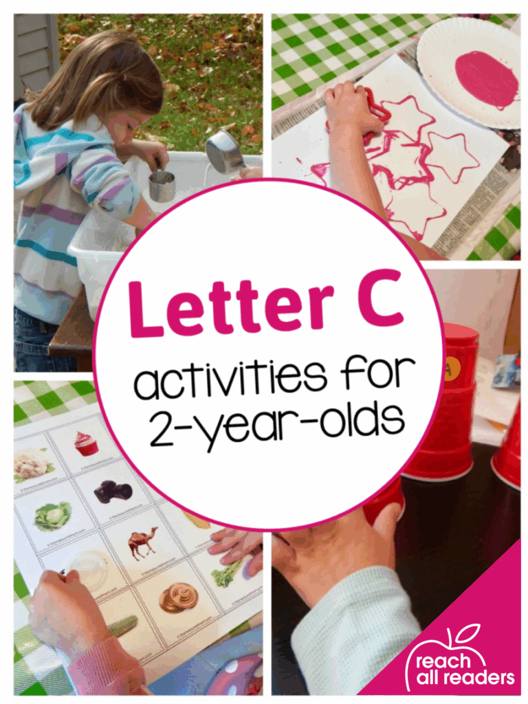 Alphabet Activities for 2-year-olds - Reach All Readers