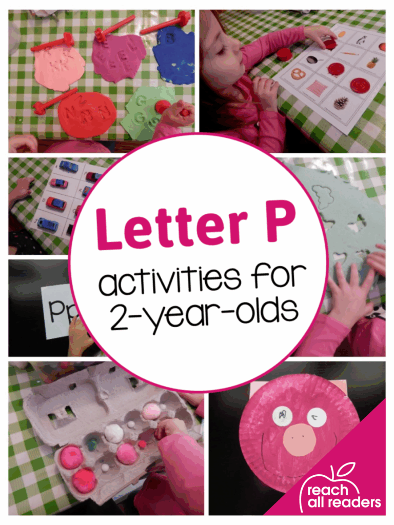 Letter P Activities for toddlers - Reach All Readers
