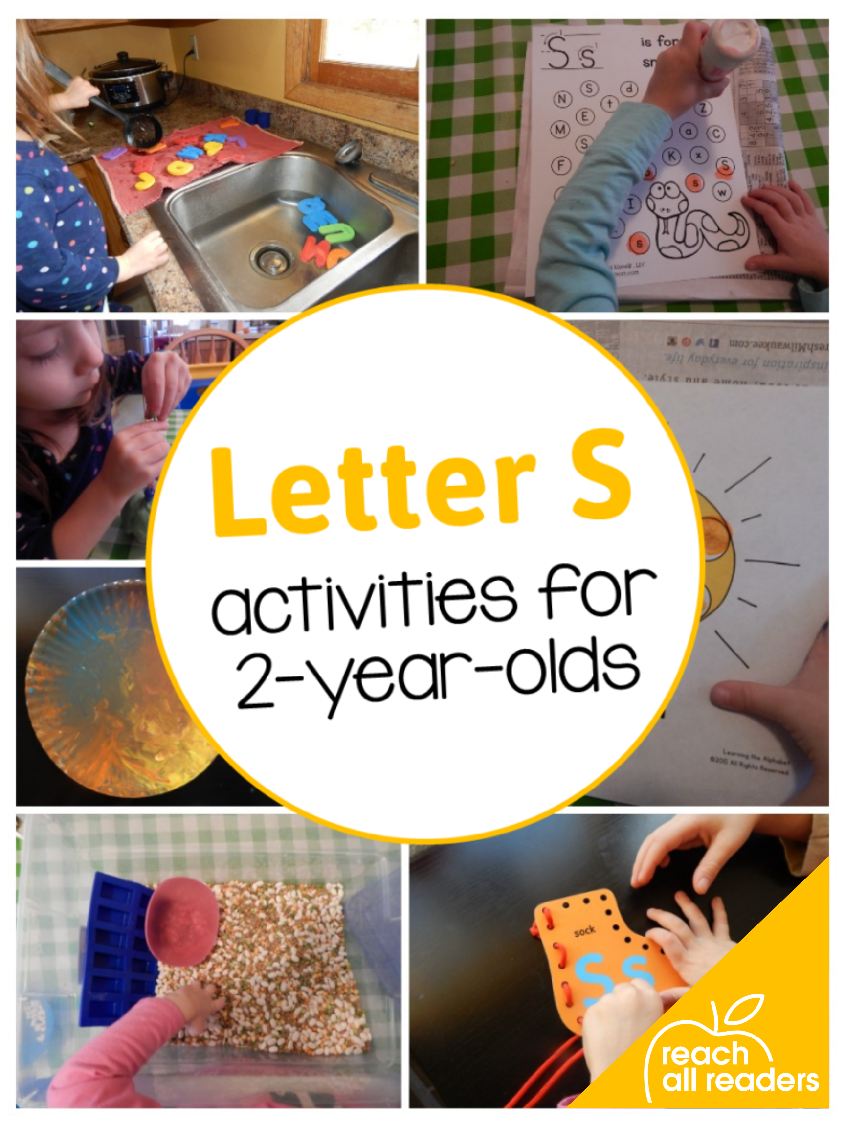 Letter S Activities for 2-year-olds - Reach All Readers