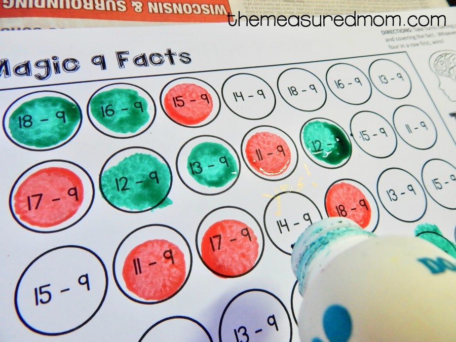 Subtraction fact strategy games - Reach All Readers