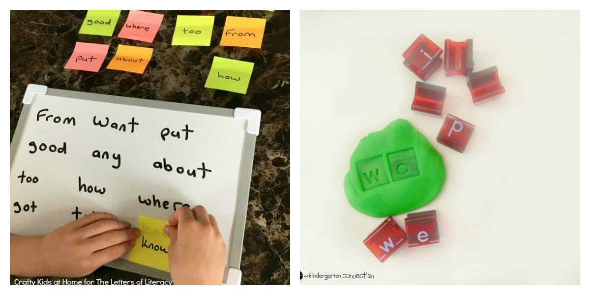 25 low-prep sight word activities - Reach All Readers