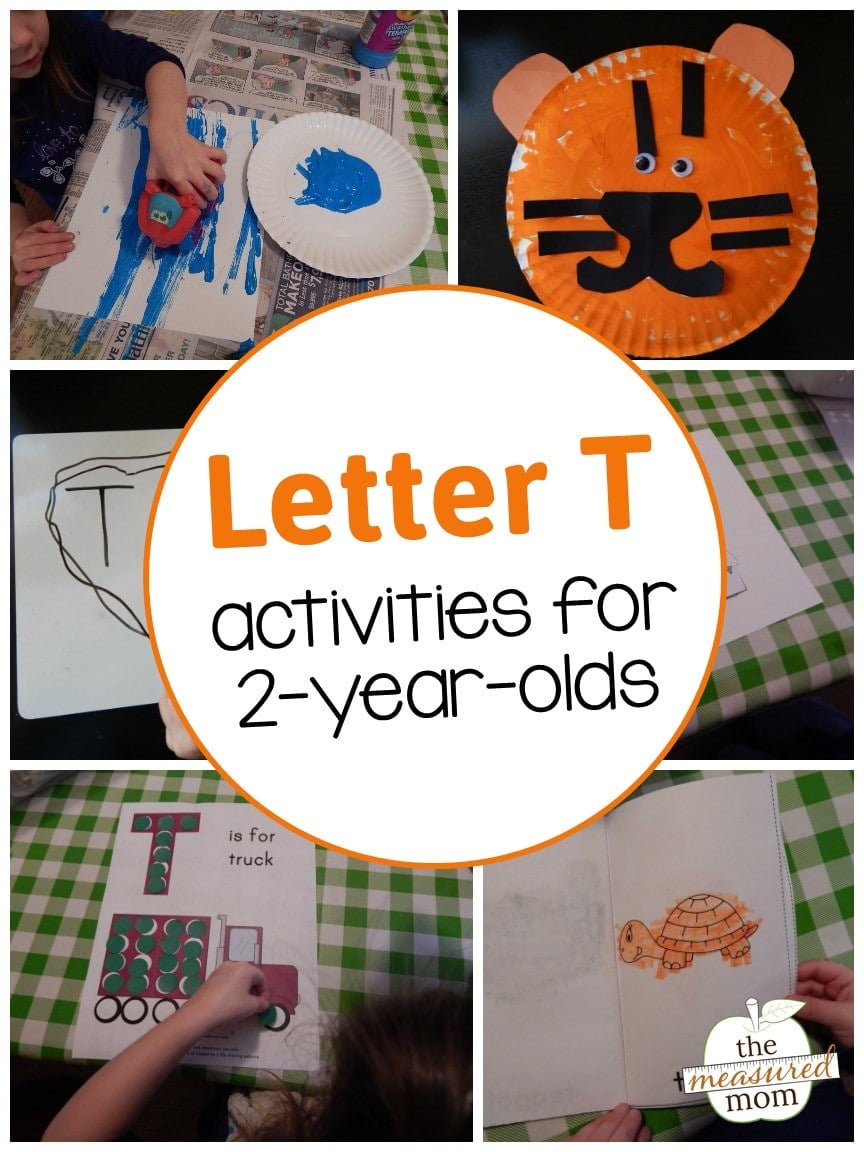 Letter T Activities for 2-year-olds - Reach All Readers