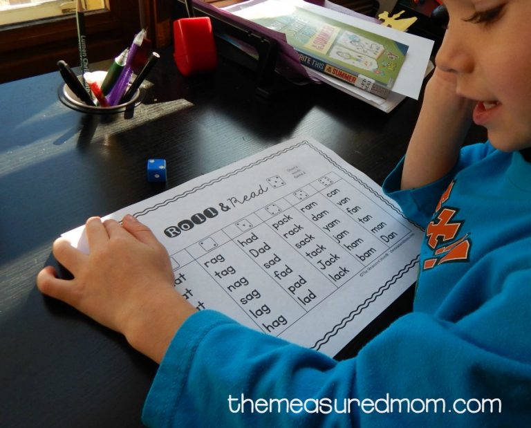 Roll & read games for short a words - Reach All Readers