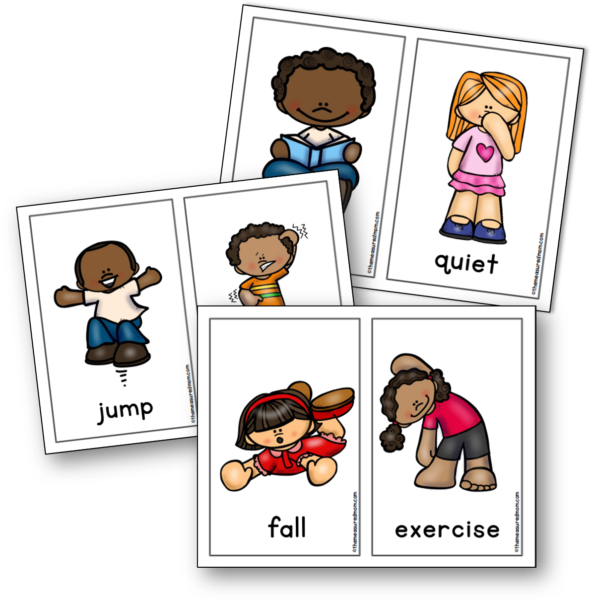 Alphabet action cards - Reach All Readers
