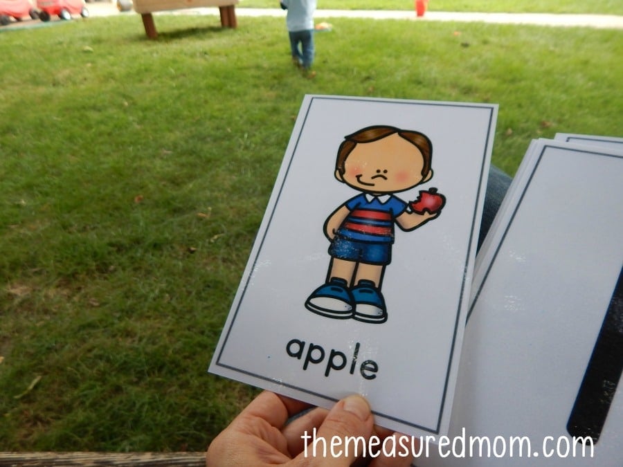 Alphabet action cards - Reach All Readers