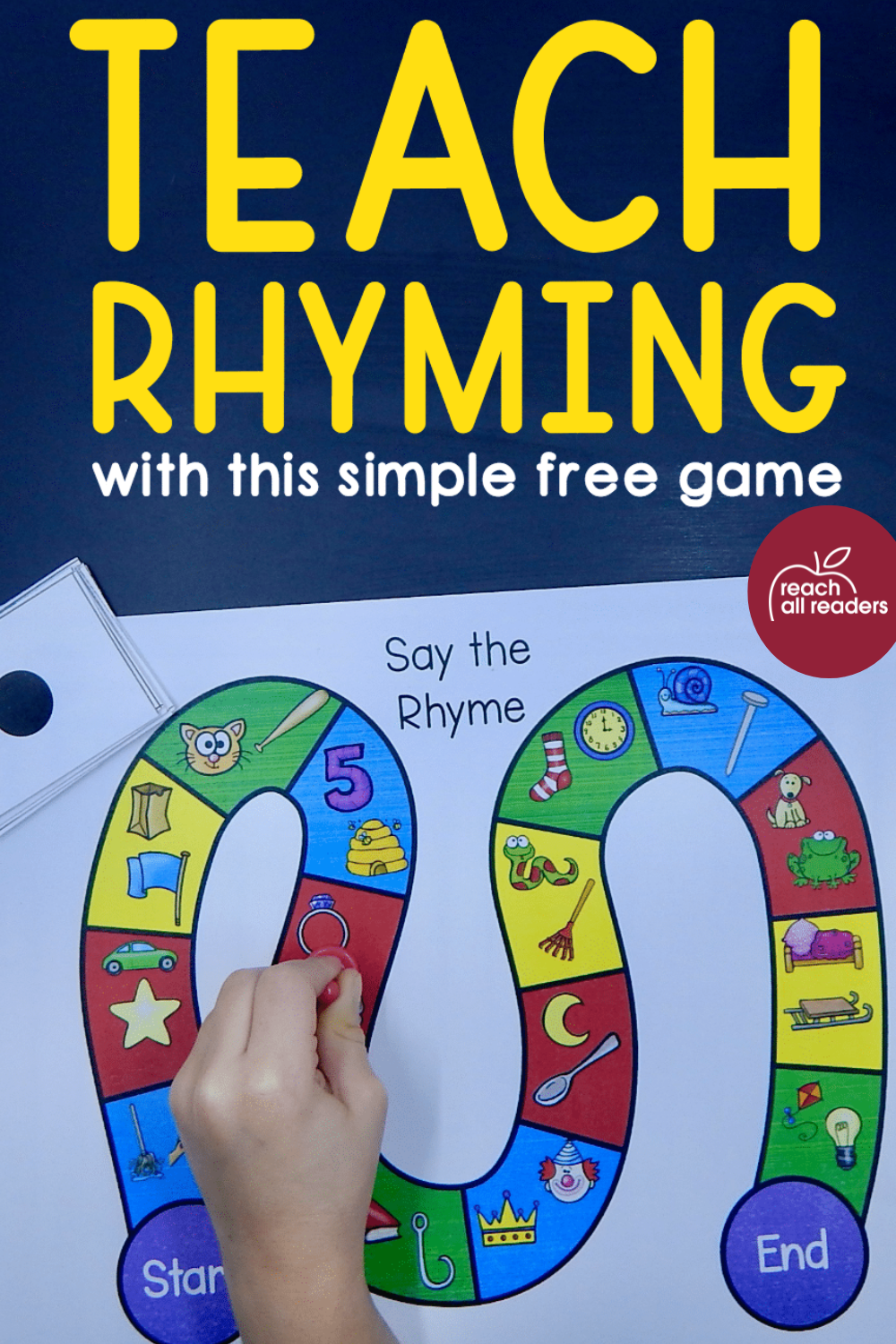 Super simple rhyming game - Reach All Readers