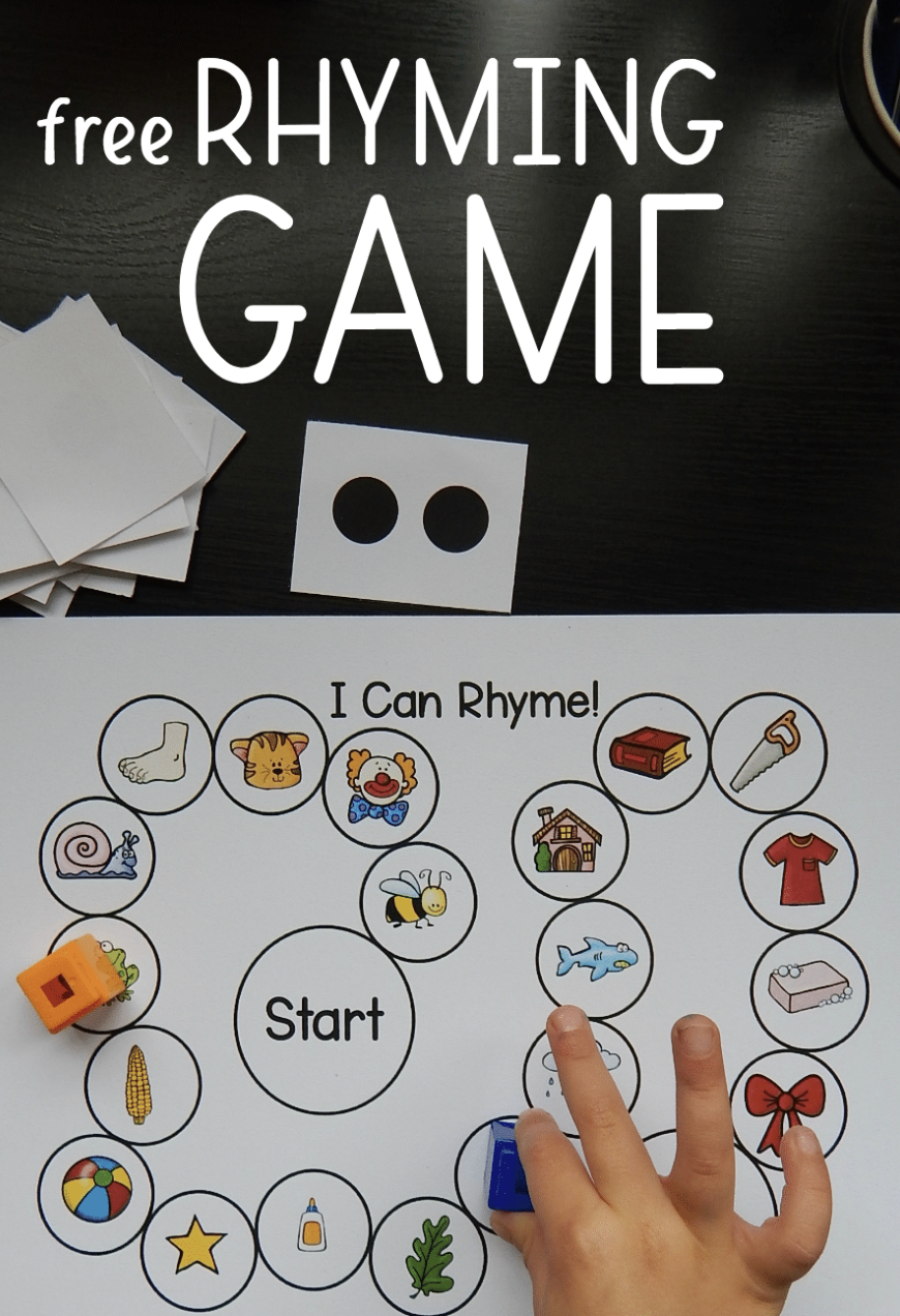 Simple rhyming game - Reach All Readers