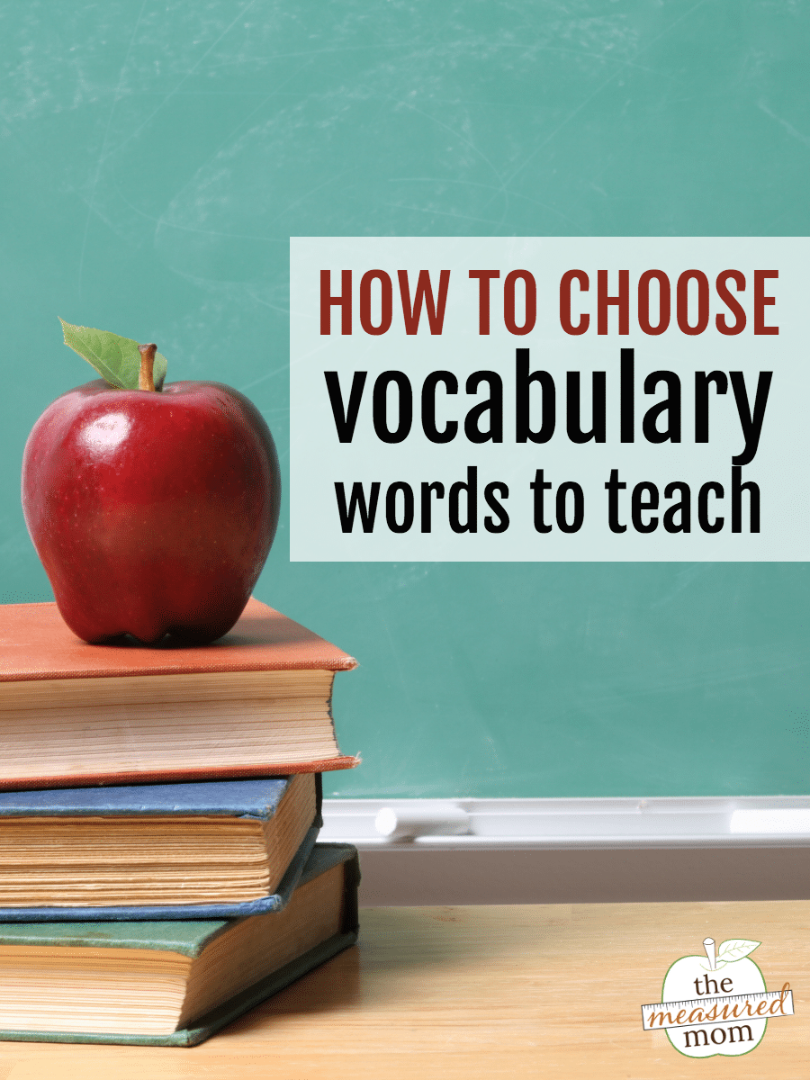 How to choose words for vocabulary instruction - Reach All Readers