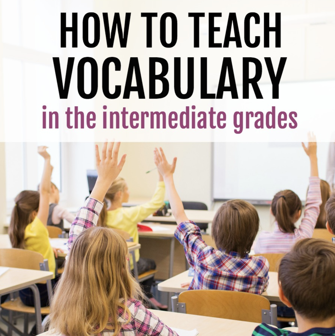 Vocabulary in grades 3-5 - Reach All Readers