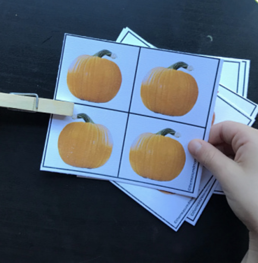 Fall visual discrimination activity - Reach All Readers