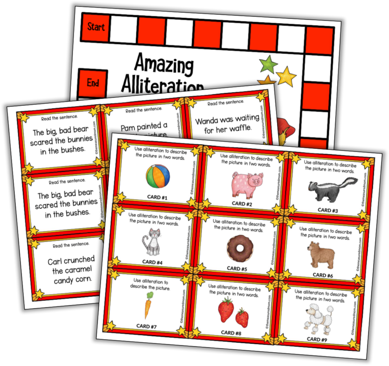 Alliteration games - Reach All Readers