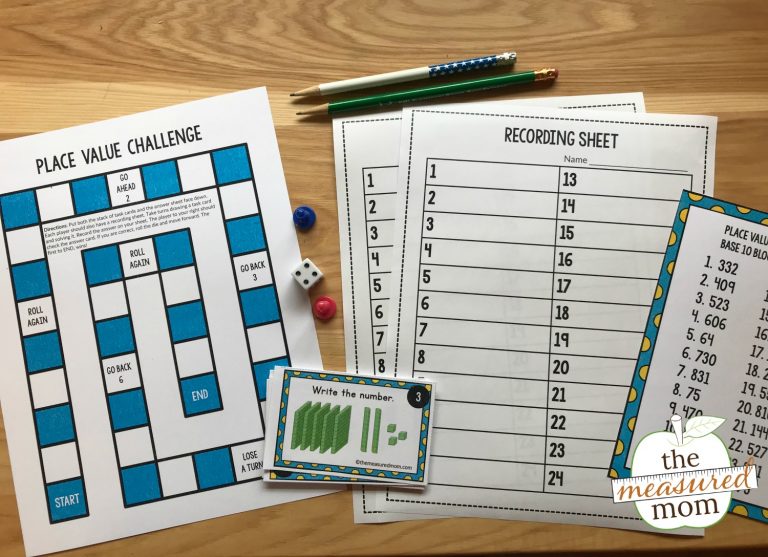 Place value game for 2nd grade - Reach All Readers