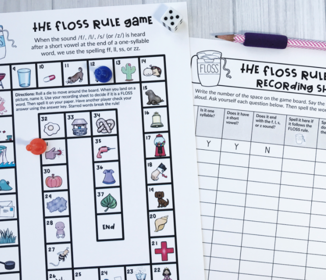 Floss rule activity - Reach All Readers