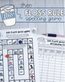Floss rule activity - Reach All Readers