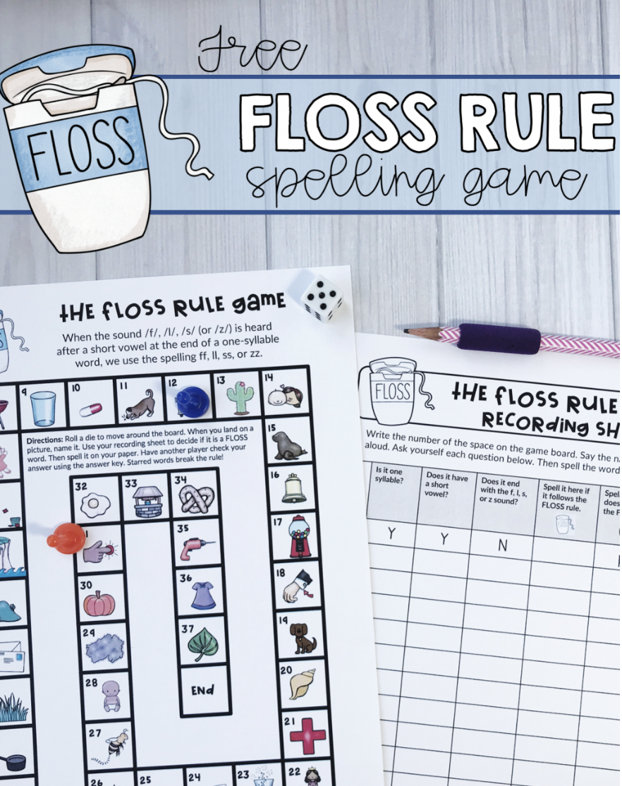 Floss rule activity - Reach All Readers