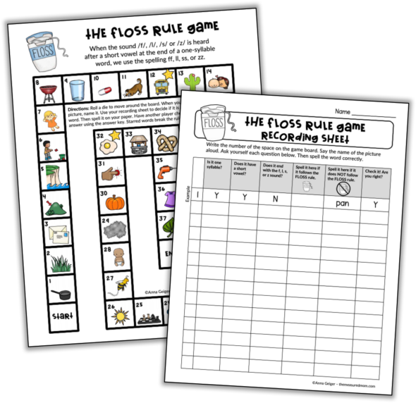 Floss rule activity - Reach All Readers