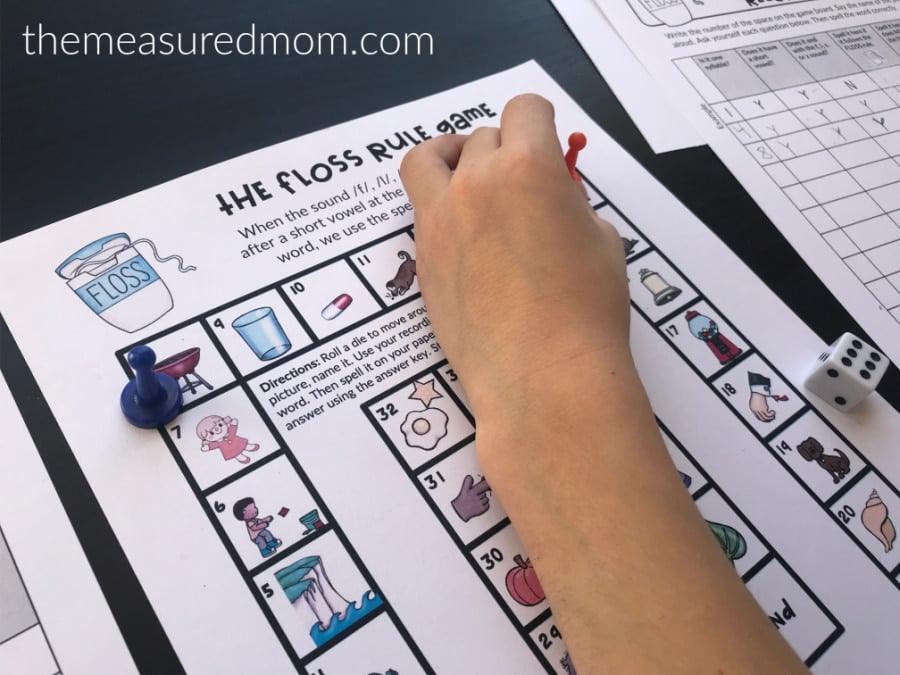Floss rule activity - Reach All Readers
