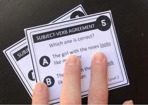Subject-verb agreement game - Reach All Readers