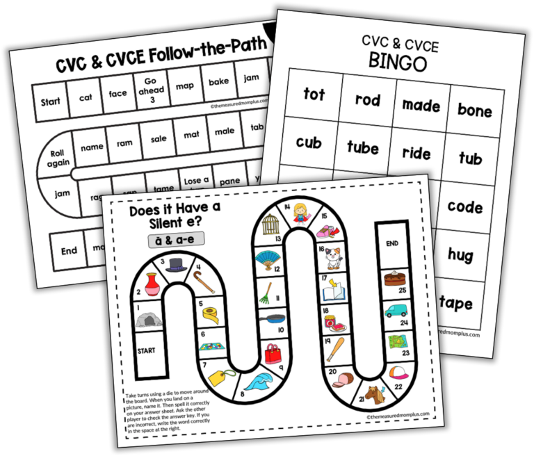CVC & CVCE words - Reach All Readers