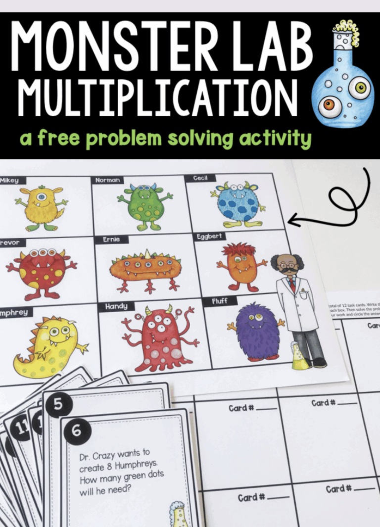Multiplication problem solving activity - Reach All Readers