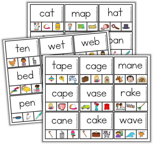 CVC & CVCE words - Reach All Readers