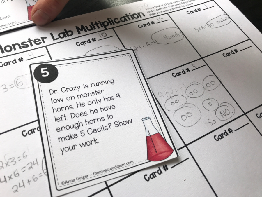 Multiplication problem solving activity - Reach All Readers