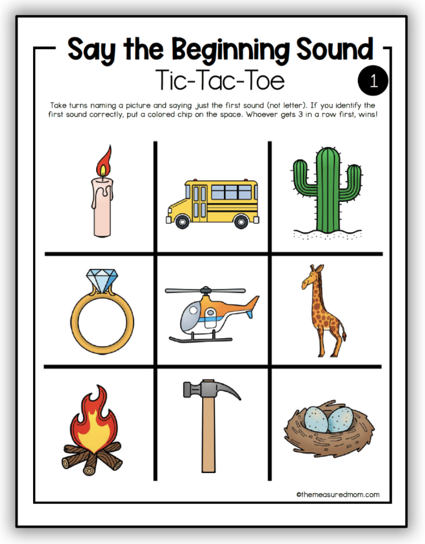 Phonemic Awareness Games & Activities - Reach All Readers