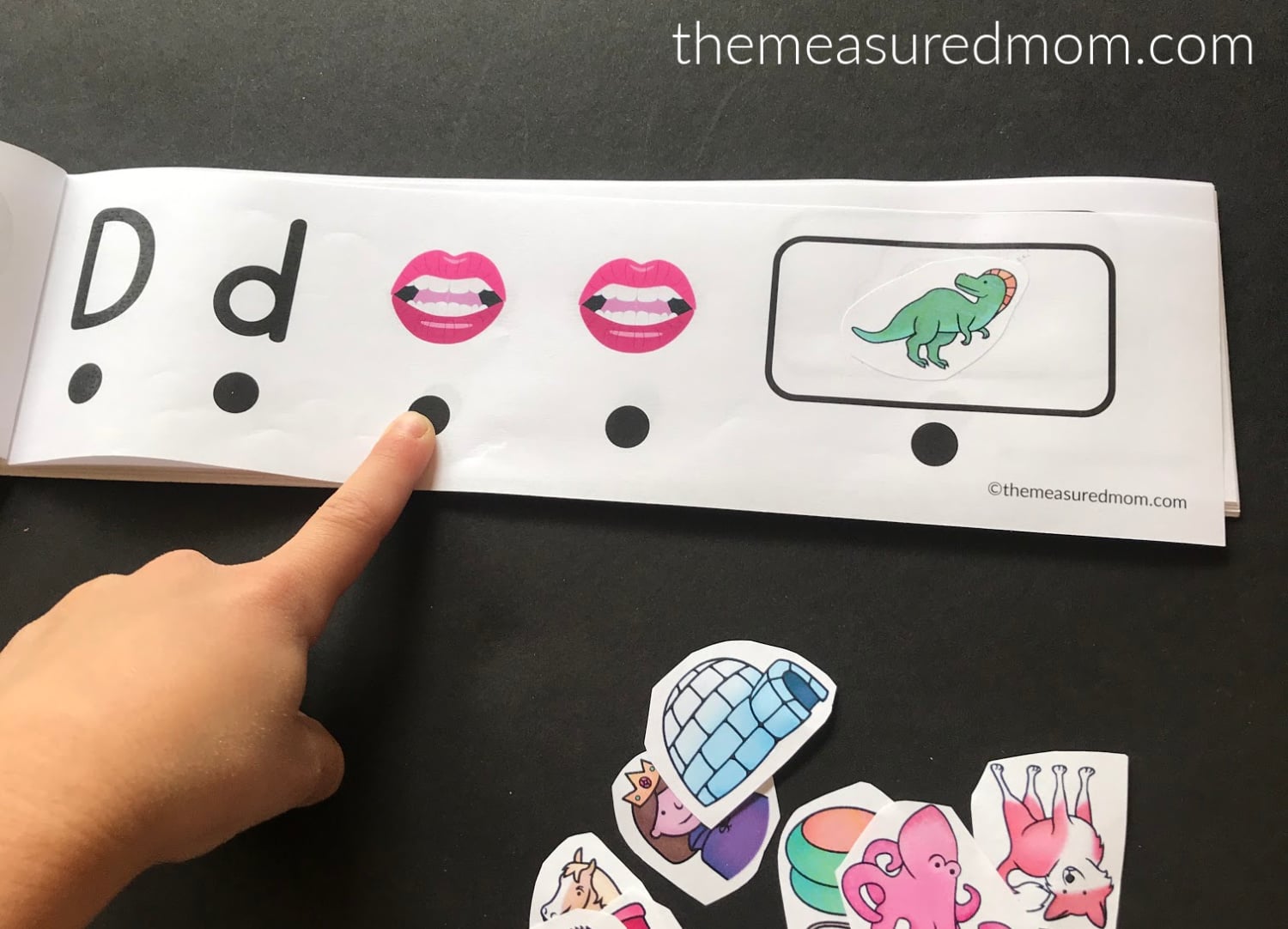 Printable for teaching letter sounds - Reach All Readers