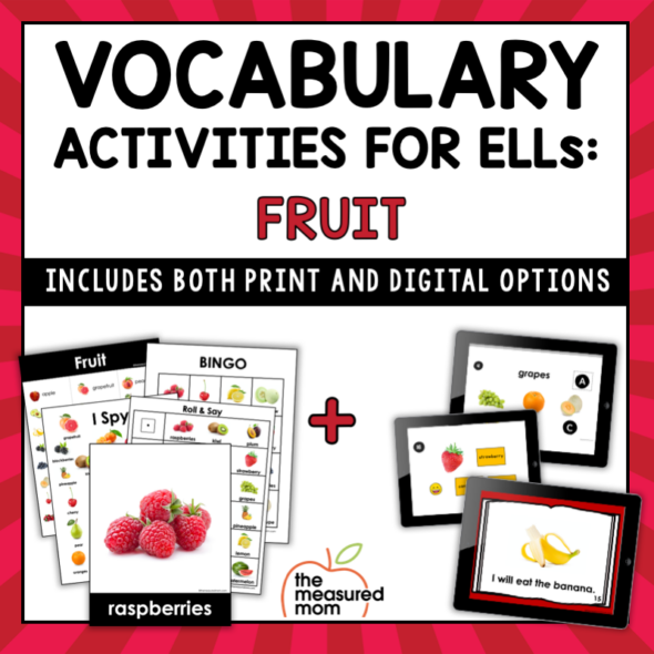 ESL Vocabulary Bundle: Fruit - Reach All Readers