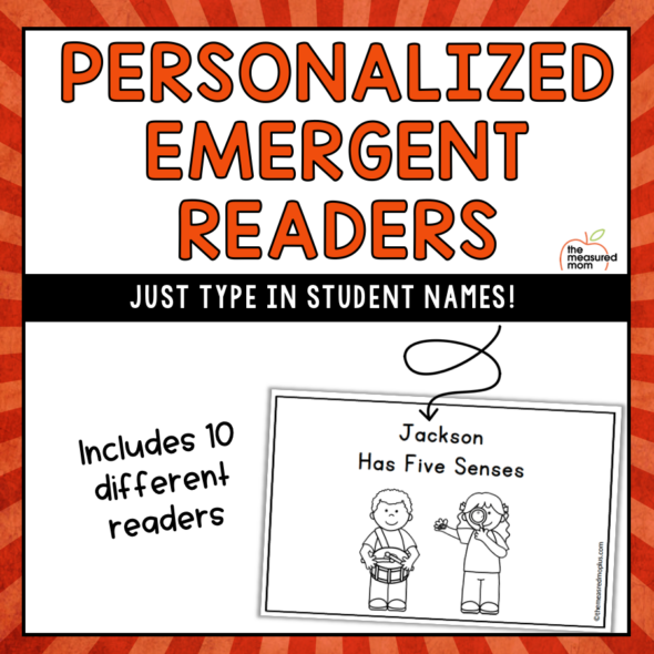 Personalized emergent readers - Reach All Readers
